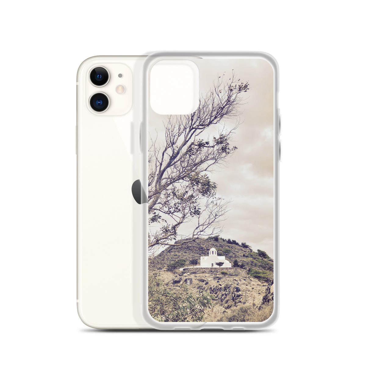 iPhone Case - Church of San Antonio the Unsung, Santorini Greece | Lau ...